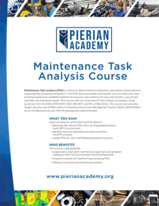 MTA Training Program | Maintenance Task Analysis Training